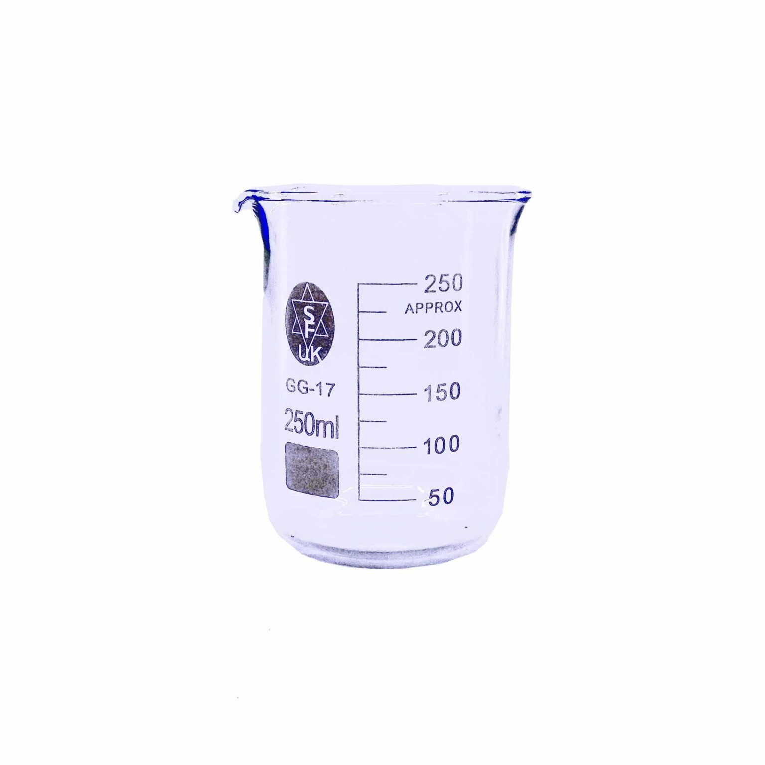 250ml Glass Beaker - Simmyfranks